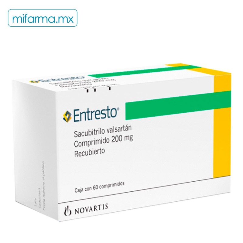 Entresto 200 mg c/60 - Mi Farma