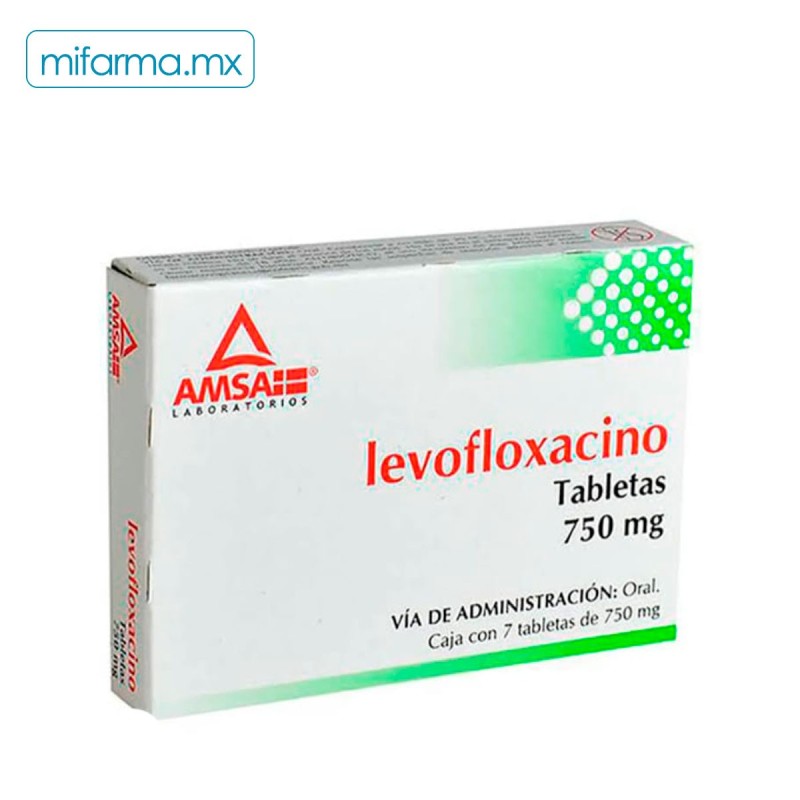 Levofloxacino 750 mg Generico - Mi Farma